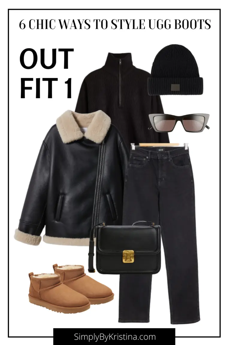 6 Chic Ways to Style UGG Boots - SimplyByKristina