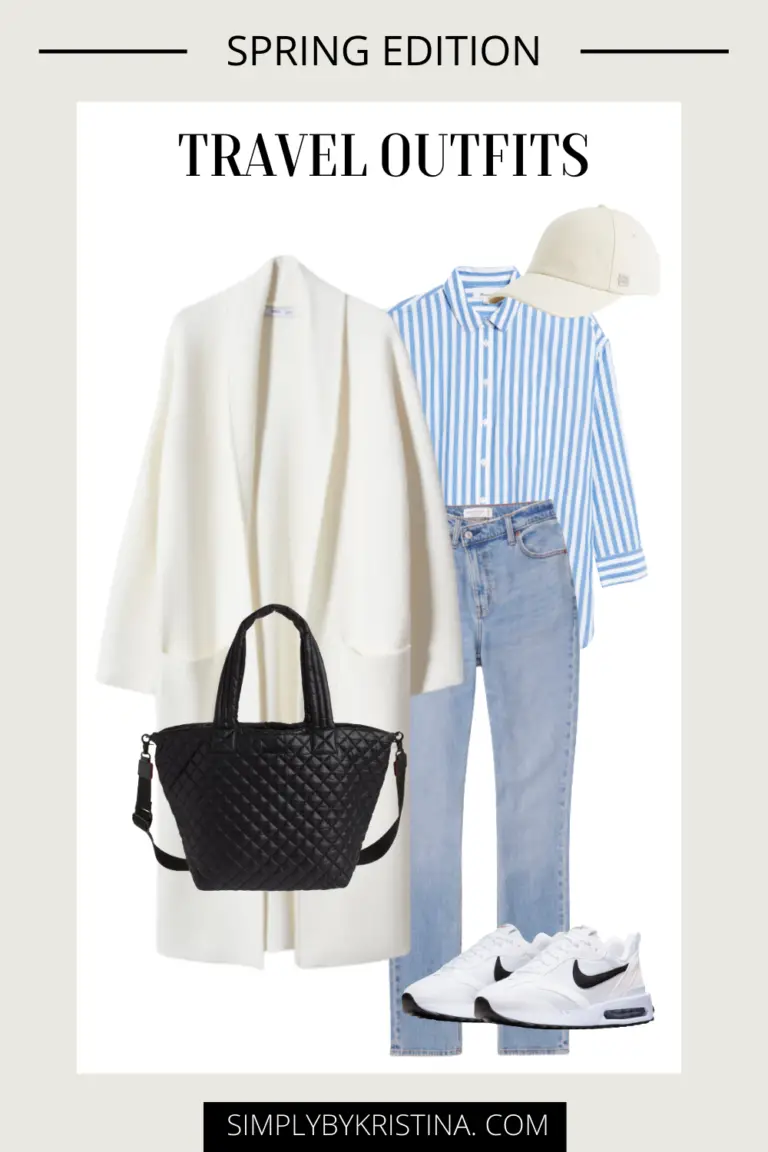 21 Effortlessly Stylish Airport Travel Outfits For Spring ...
