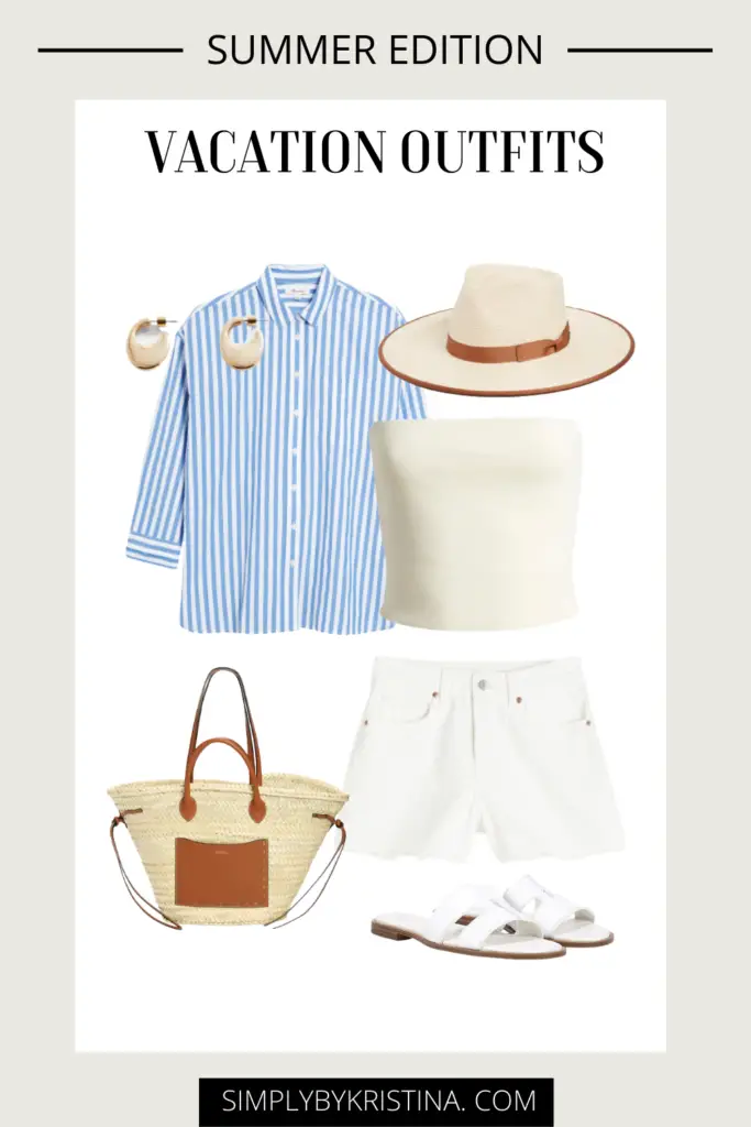 A Minimalistic and Stylish Summer Vacation Capsule Wardrobe ...