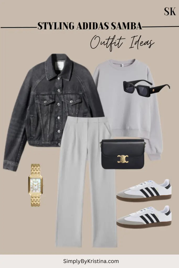 Ways To Style Adidas Samba Sneakers This Fall and Winter - SimplyByKristina