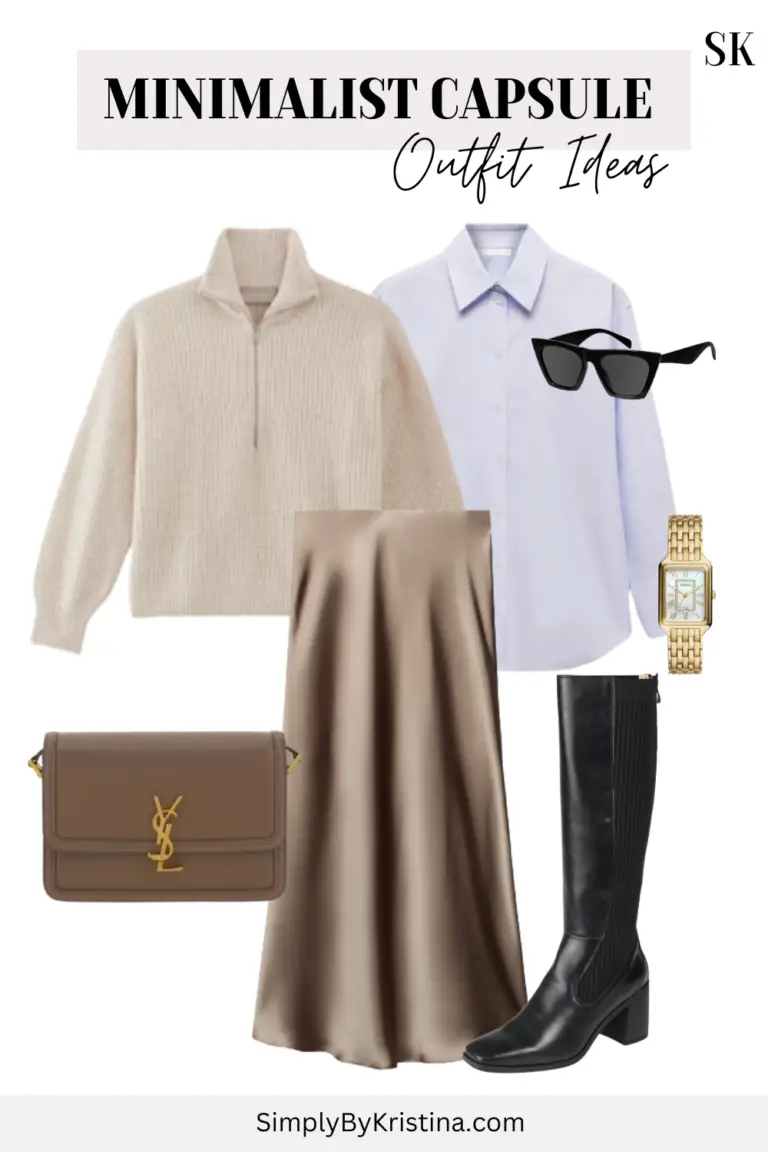 14 Piece Spring 2024 Minimalist Capsule Wardrobe - SimplyByKristina