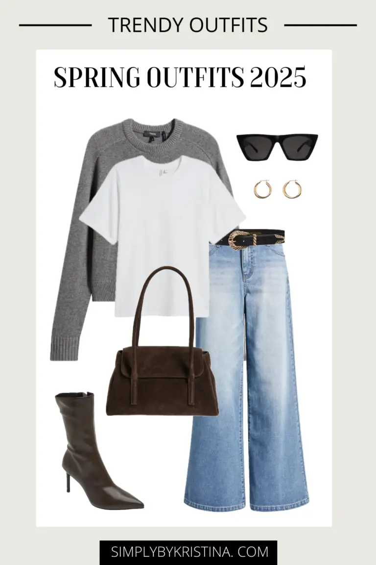 10+ Super Trendy Spring Outfit Ideas for 2025 - SimplyByKristina